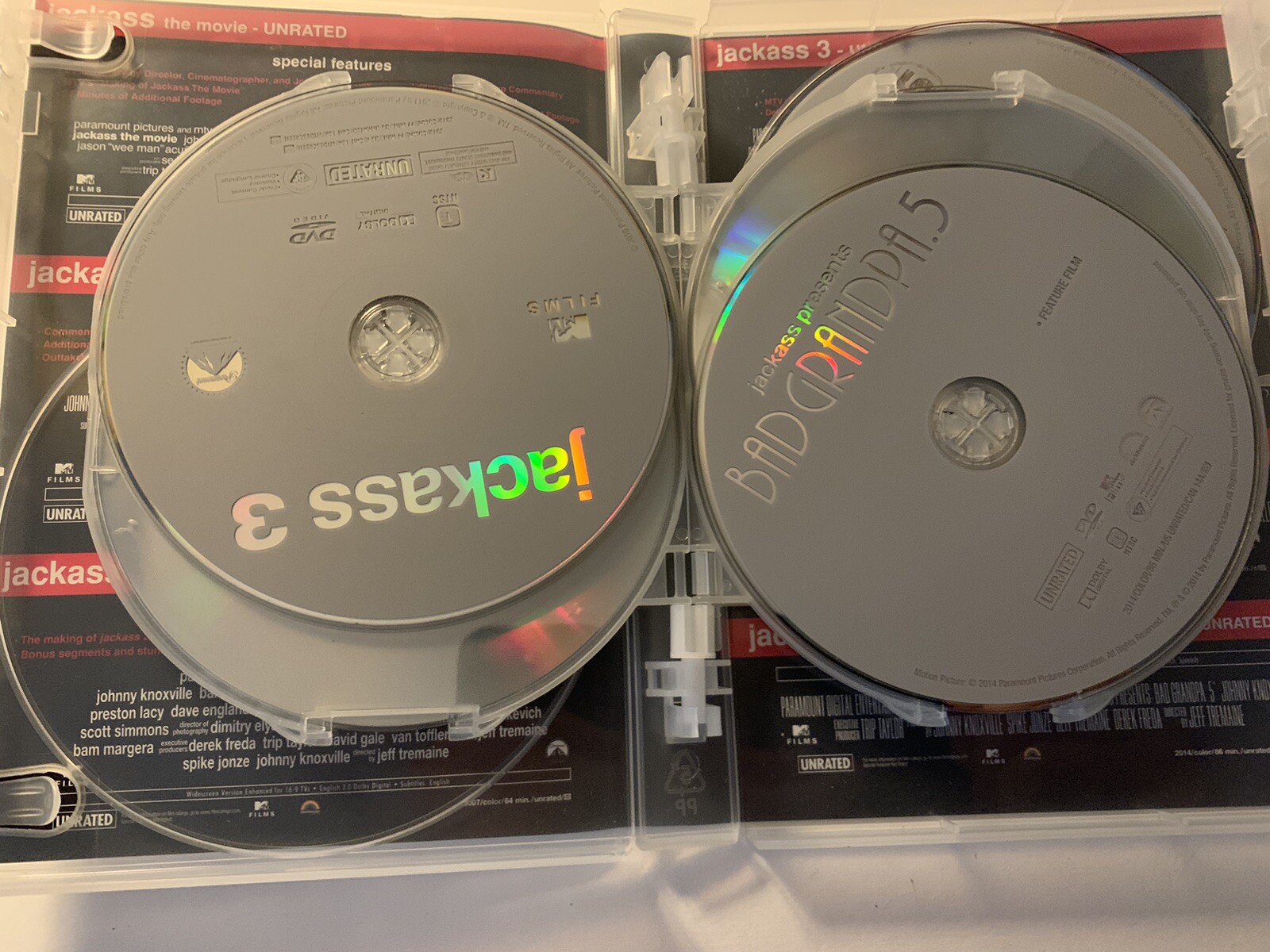 Jackass 7-Movie Collection LN Condition DVD 32429240002 | eBay