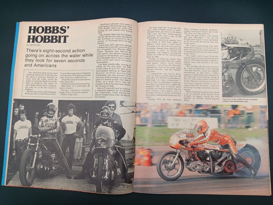 BIG BIKE MAGAZINE DEC 76 Yamaha XS360C Aussie Tour - Same Publisher As ...