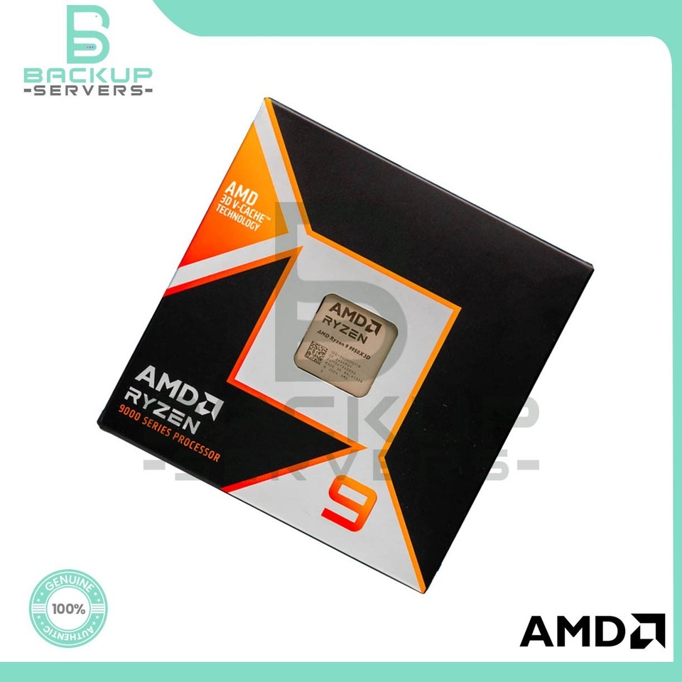AMD Ryzen 9 9950X3D 16-Core 32-Thread 4.3GHz 128MB Cache 170W Desktop ...