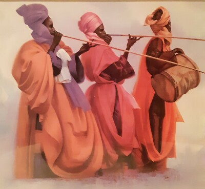 CARL OWENS(1929-2002) "THE CALL" LITHOGRAPH ART PRINT(RARE) | eBay