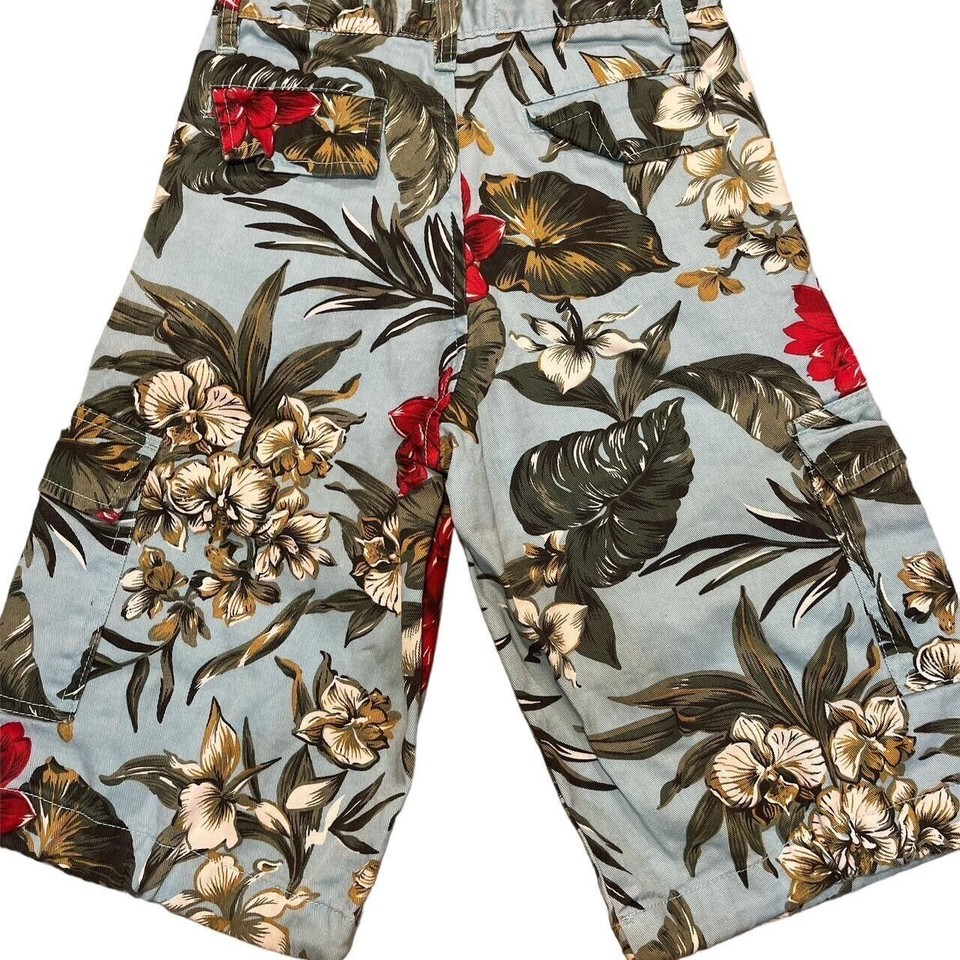 Evolution In Design Designer Floral Cargo Shorts BNWTags | eBay UK