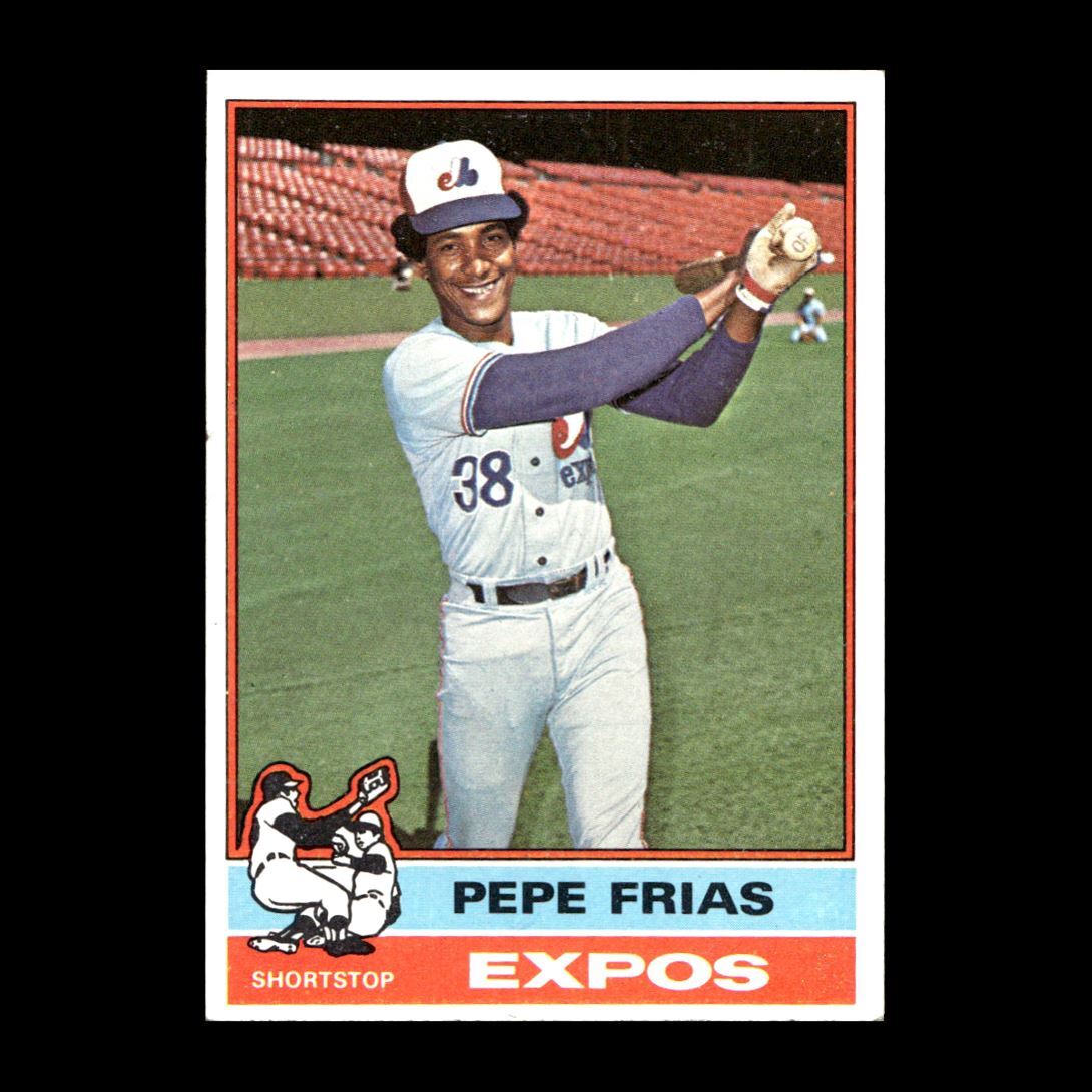 Pepe Frias 1976 Topps Montreal Expos #544 GM R304 | eBay