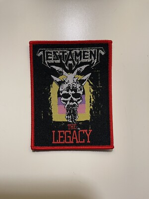 Testament The Legacy Woven Patch Thrash Metal | eBay