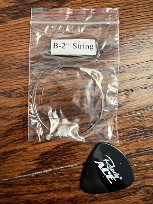 New Guitar B 2nd String Replacement Acoustic Ready Ace Pick Electric ...