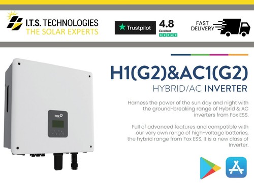 Fox H1 3.0kW Hybrid Inverter G2 | eBay UK