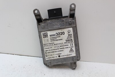 2014 - 2016 BUICK LACROSSE Right RH Blind Spot Radar Module Sensor OEM ...