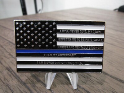 Police & Law Enforcement TBL Blue Ribbon PREVAIL Challenge Coin #183G ...