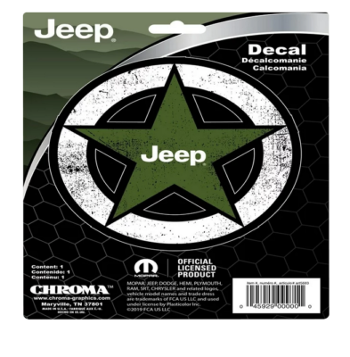 Jeep Green Logo Jeep Oscar Mike Logo Metal Sign – Chrome Domz