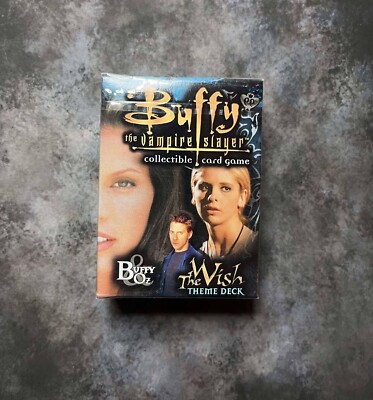 Buffy the Vampire Slayer TCG: Wish Theme Deck Starter Buffy & OZ SEALED ...