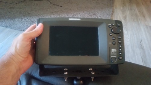 Humminbird 898c HD SI Fishfinder Head Unit - With Mount Works Great | eBay