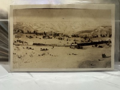 Mina Nevada Railroad RPPC Desert Train View Tonopah & Goldfield Line ...