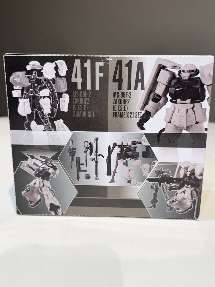 Mobile Suit Gundam G Frame 13 Zaku II F2 EFSF 41A & 41F NEW SEALED | eBay