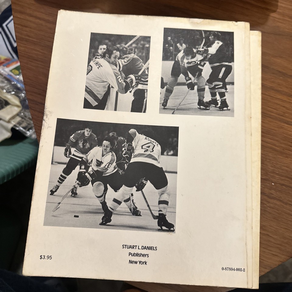 1974 Philadelphia Flyers Supermen of the Ice Hockey Book Bobby Clarke ...