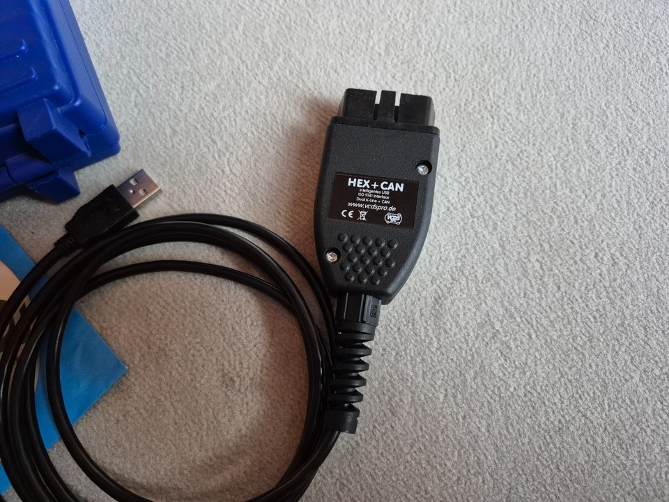 VCDS Ross Tech Hex + Can Adapter unbegrenzte FIN unlimited Interface VW ...