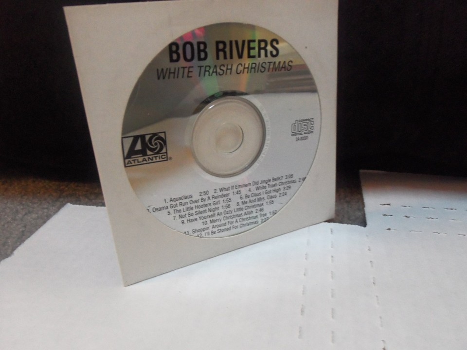 BOB RIVERS WHITE TRASH CHRISTMAS PROMO CD 12-tracks RARE | eBay