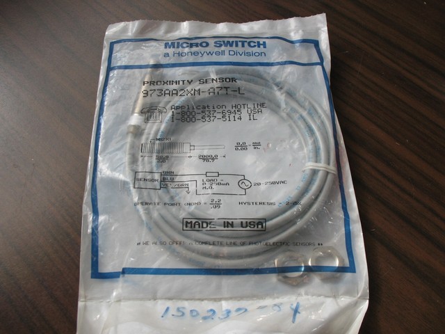 Honeywell 973aa2xm-a7t-l Micro Switch Proximity Sensor 973AA2XMA7TL for ...