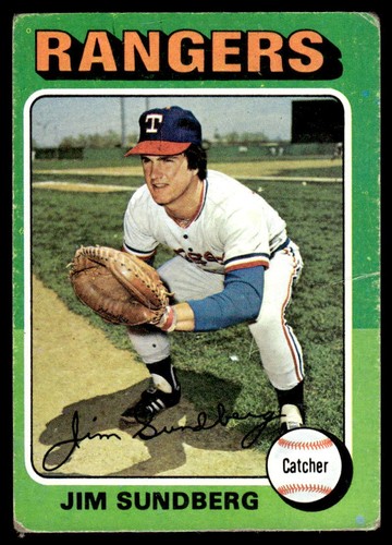 1975 Topps Jim Sundberg #567 Texas Rangers Baseball Card | eBay