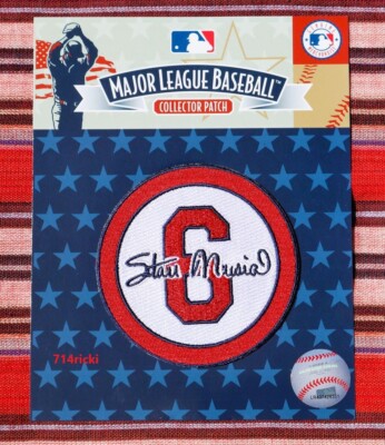St. Louis Cardinals Stan Musial Tribute Patch Collector White MLB ...