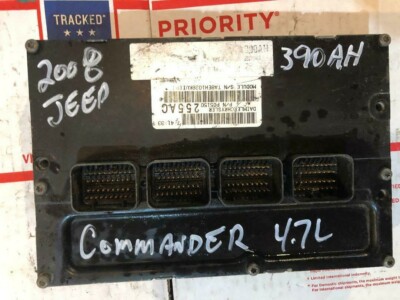 2008 08 Jeep Commander 4.7L V8 ECU ECM PCM ENGINE COMPUTER 05187390AH ...