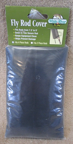 White River Fly Rod Cover 7.5' to 9' 4 Fits 4 Piece Rods | eBay