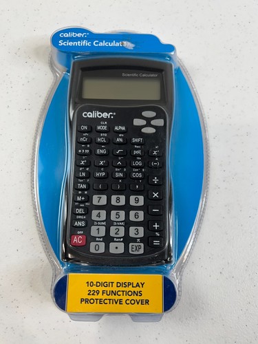 Caliber 297208 Black 10-Digit LCD Display 29 Functions Scientific ...