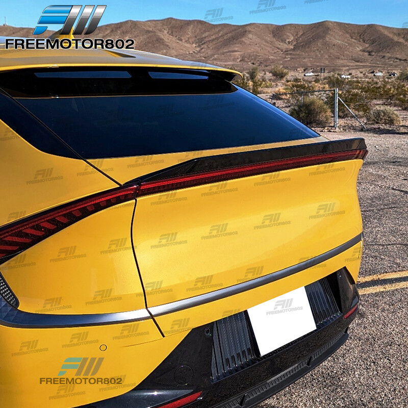 Fits 22-23 Kia EV6 5DR SUV X Style Rear Trunk Spoiler Wing Deck Lip ...