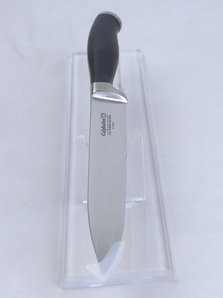 Calphalon CONTEMPORARY 6" UTILITY Knife on FULL-FORGED Satin-Finished ...