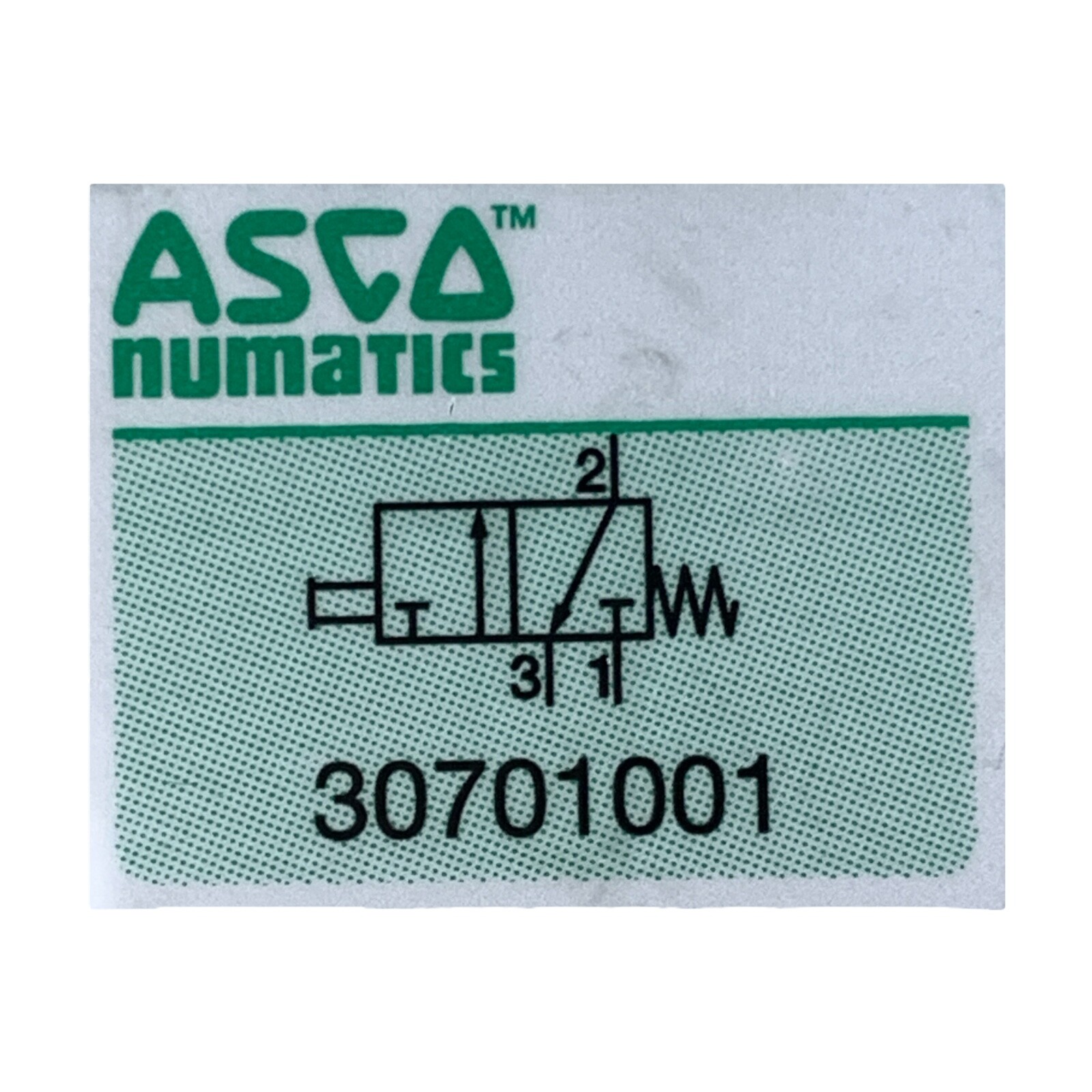 ASCO numatics 30701001 Luftregelventil Ventil | eBay.de