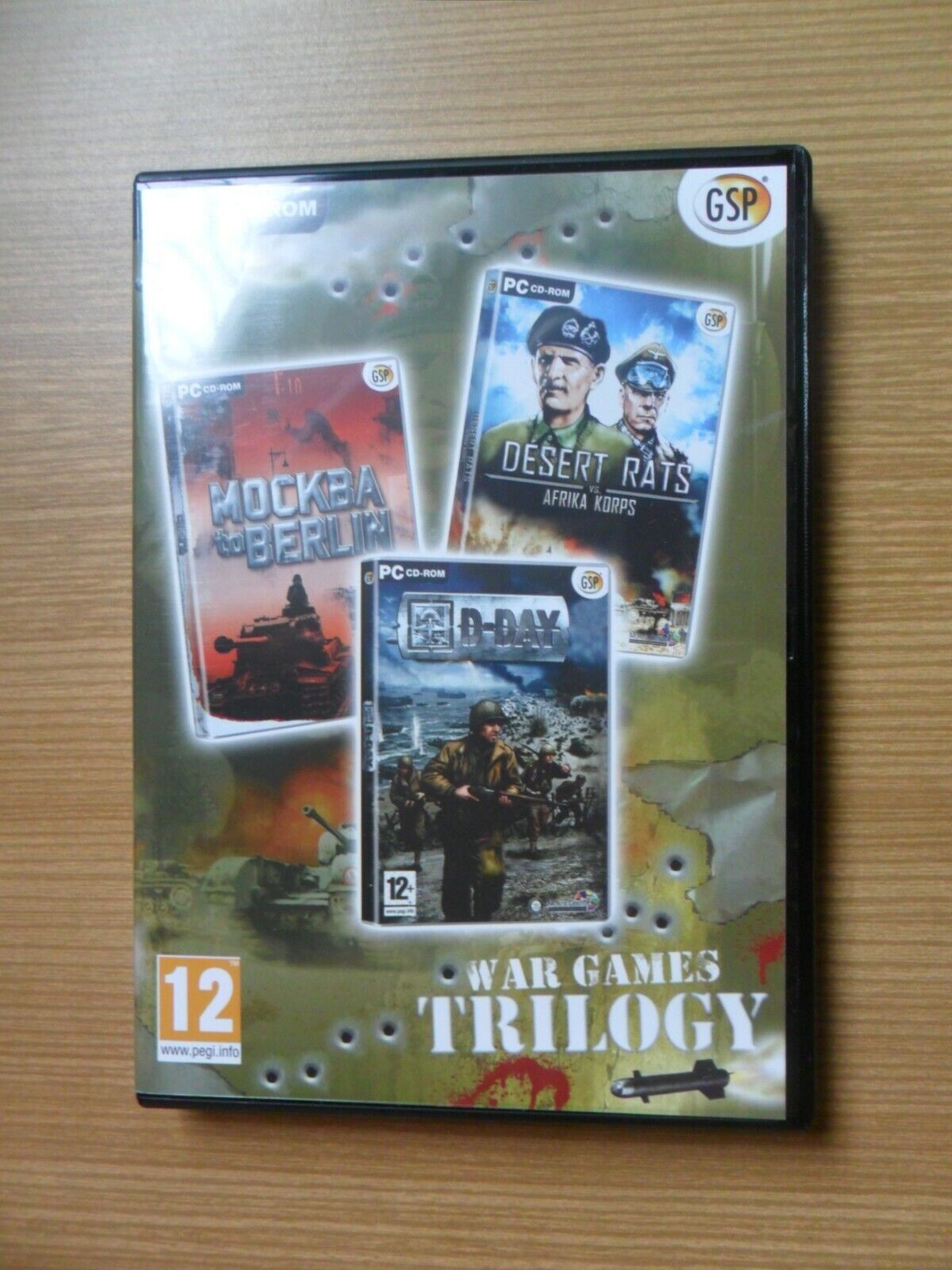 War Games Trilogy (Mockba to berlin / d-day / desert rats) | eBay