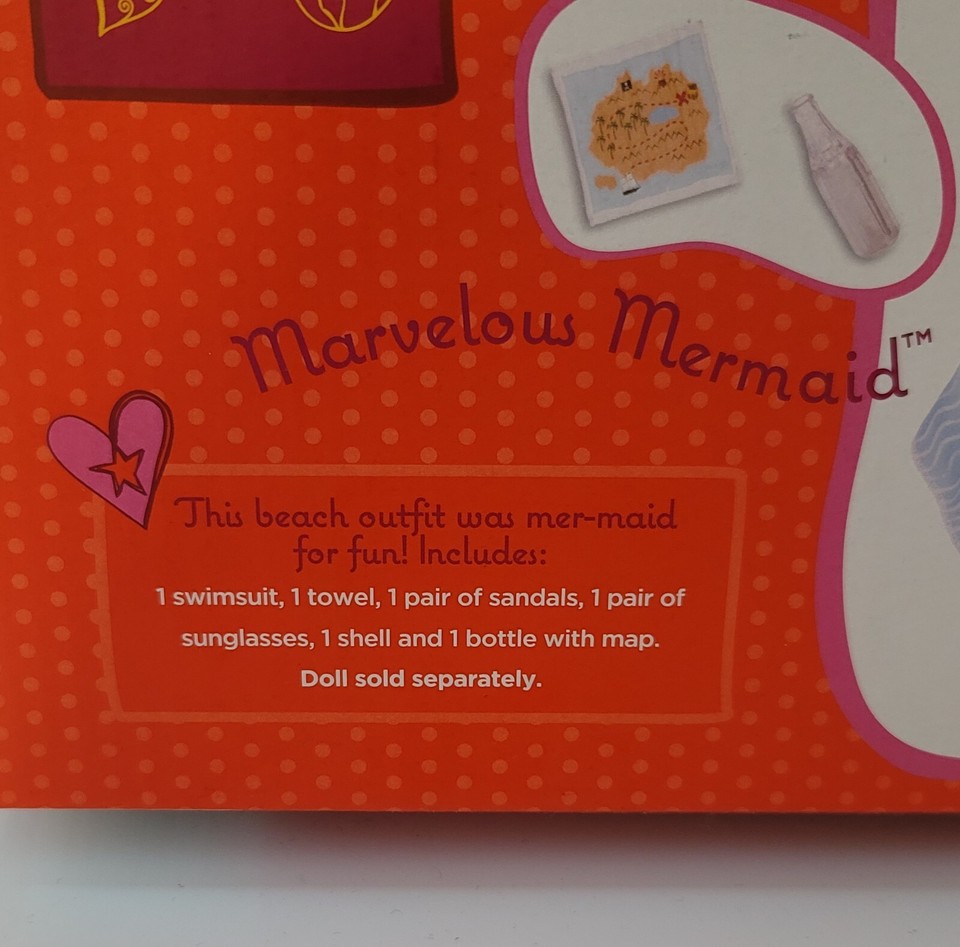 Our Generation Marvelous Mermaid Doll Outfit for 18" Dolls | eBay