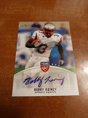 BOBBY RAINEY 2012 LEAF YOUNG STARS AUTOGRAPH AUTO | eBay