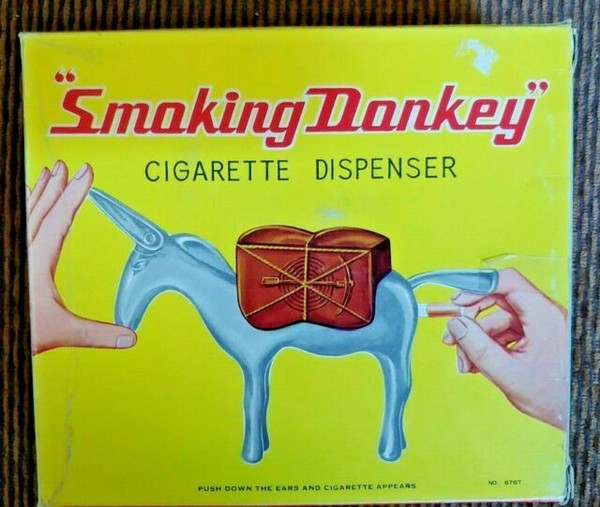 Smoking Donkey Novelty Cigarette Dispenser for sale online | eBay