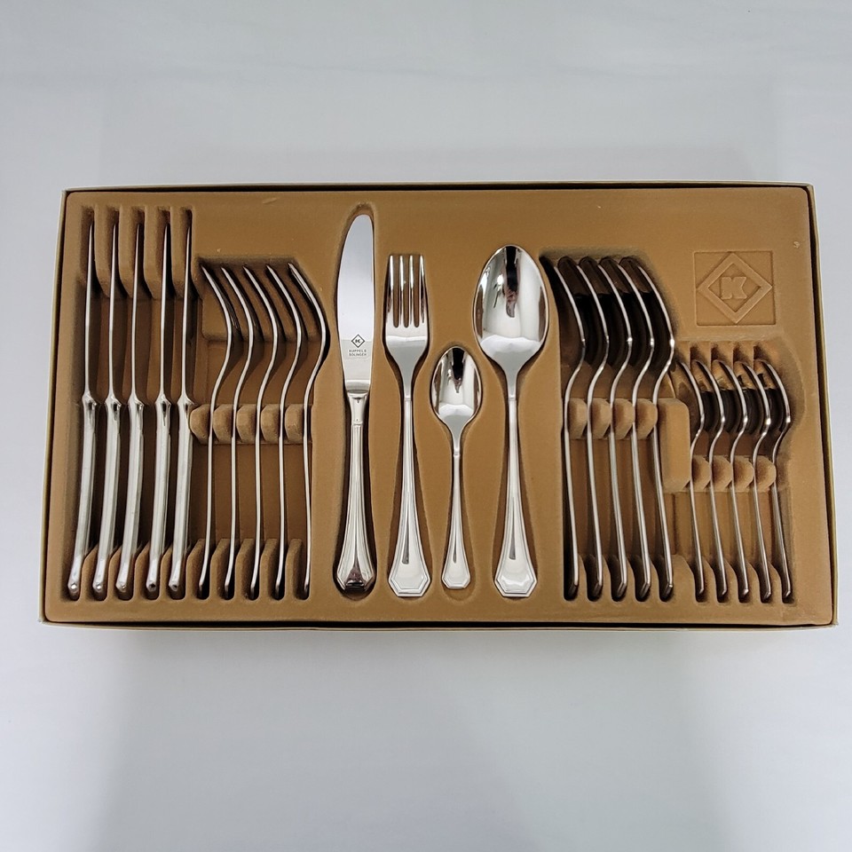 Kuppels Bestecke Solingen 18/10 Stainless Steel Service for 6 Baronesse ...