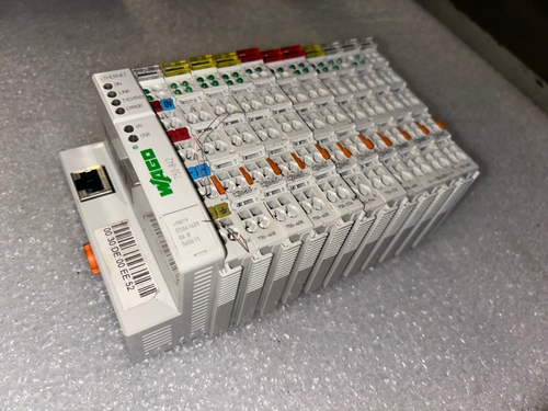 WAGO 750-842+750-408+750-514+750-516+750-600 ETHERNET Controller | eBay