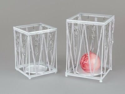 Formano 2 Stück Windlichter Laterne Windlicht Hochzeitsdekoration ...