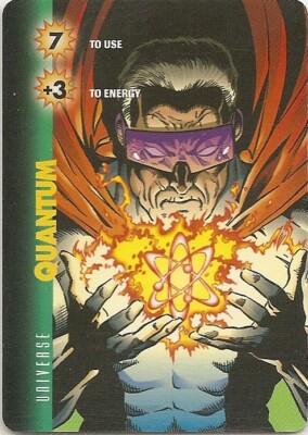 Marvel OVERPOWER UNIVERSE BASIC ERADICATOR 7E+1 Quantum - DC | eBay