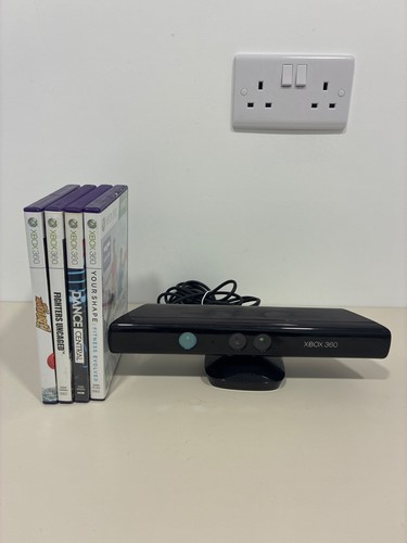 Xbox 360 Kinect Sensor Camera with 4 games Bundle Tested and Working ...