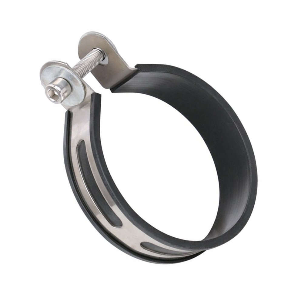 Exhaust Pipe Bracket with Rubber Support for Most Motorcycles Mounting ...