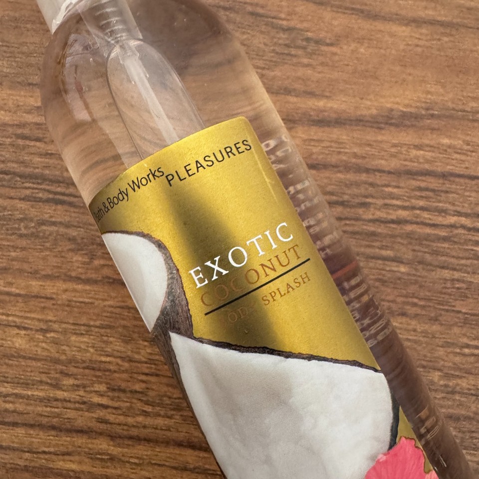 Bath & Body Works EXOTIC COCONUT Body Splash Mist Spray Fragrance ...