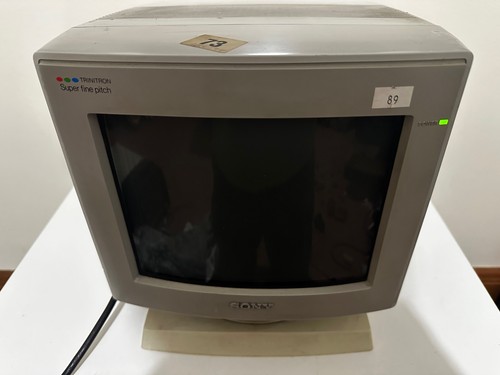 VINTAGE 80s SONY Trinitron KTM-1000 UB SFP CRT Computer Monitor retro ...