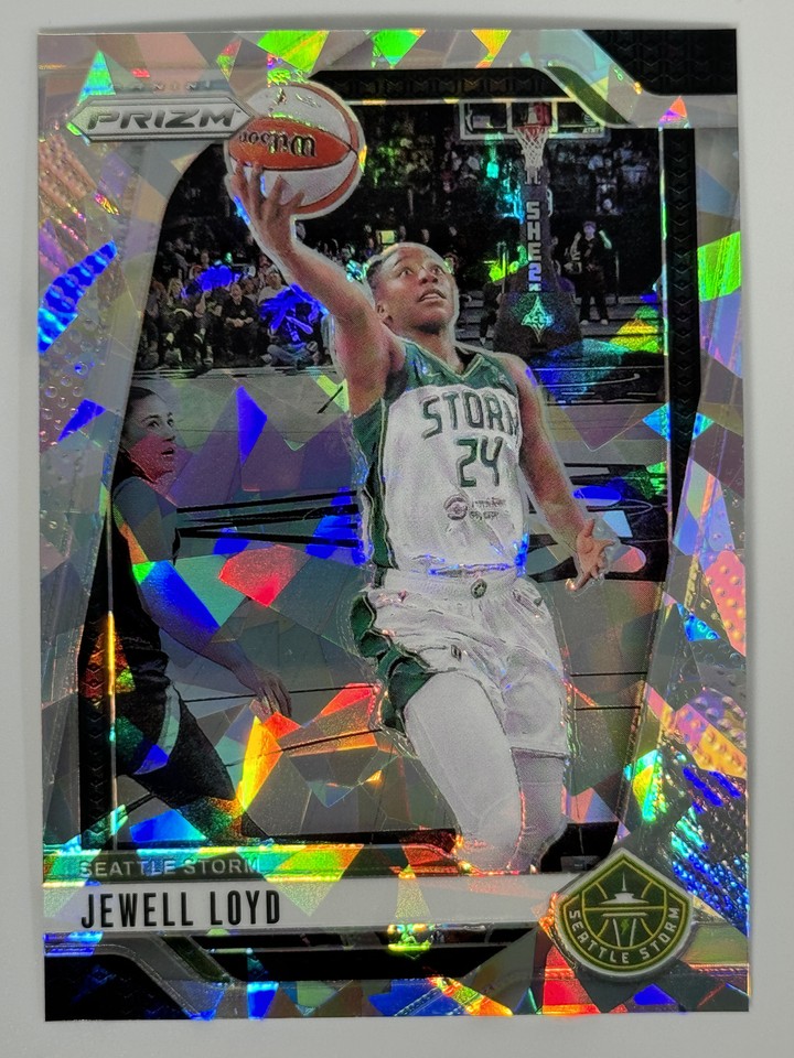 Jewell Loyd 2024 Panini Prizm WNBA CRACKED ICE #49 | eBay