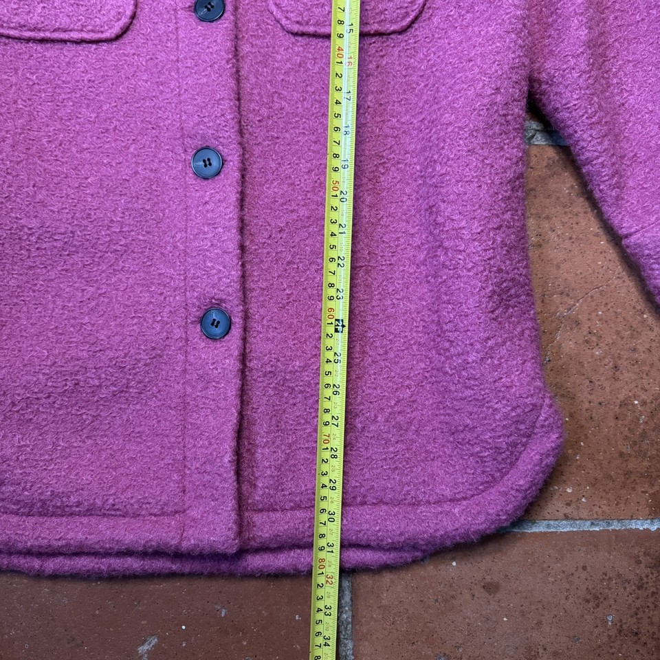 Papaya Boiled Wool Effect Jacket Size 8 | eBay UK