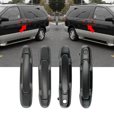 Door Outer Sliding Handle Rear Front Right Left Side 35855 For Sienna ...
