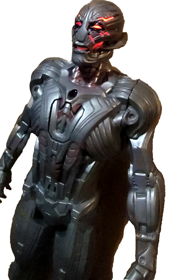 Hasbro Marvel Avengers Age of Ultron Titan Hero Tech Ultron 12" Lights ...