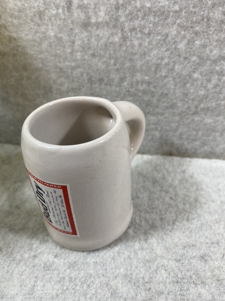 BUDWEISER BEER BUD DRY DRAFT CERAMIC SHOT GLASS | eBay