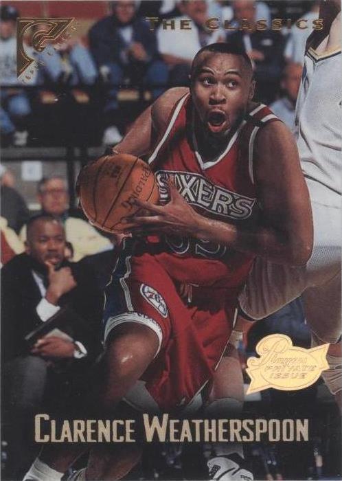 1995-96 Topps Gallery - The Classics Clarence Weatherspoon #103 Players ...