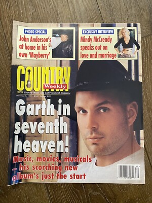 Vintage Country Music Weekly Magazine December 1997 Garth Brooks | eBay