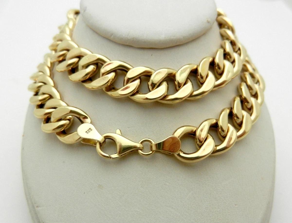 Fancy Hollow Gold Chains