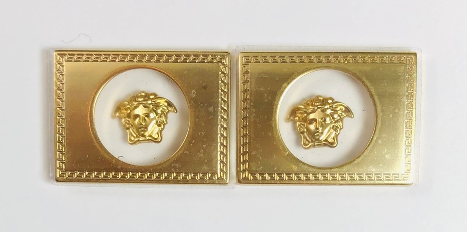 Versace VE 4405 Sunglasses Golden Replacement Temple Icon Logo Set ...