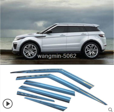 12-19 For Land Rover Range Rover Evoque Chrome Window Vent Shades Sun ...